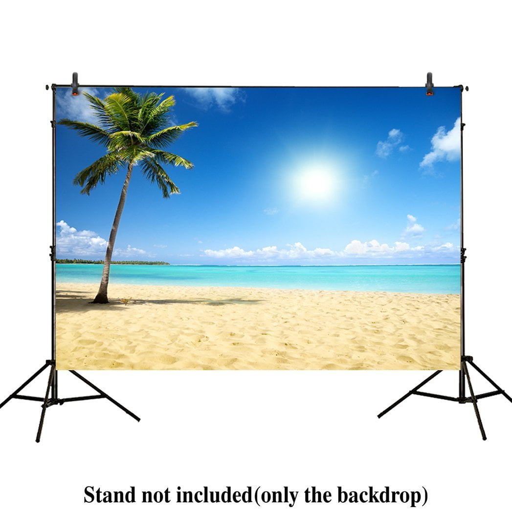 HelloDecor 7x5ft photography backdrops Summer party sunlight seaside ...