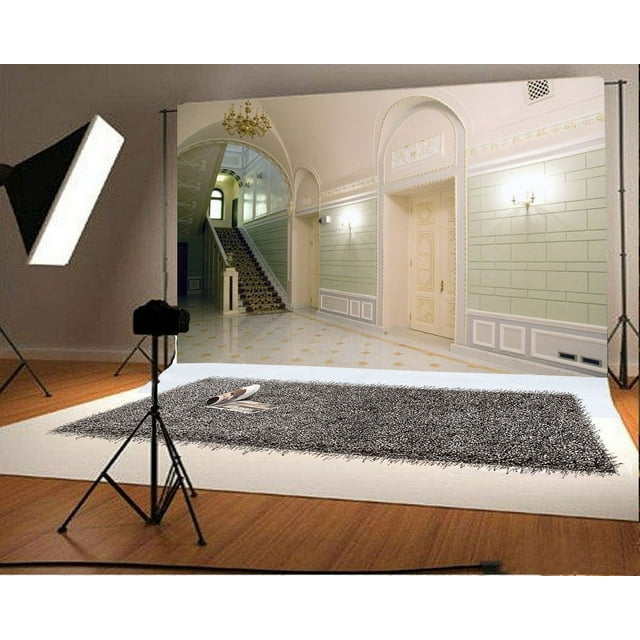 HelloDecor Apartment Backdrop 7x5ft Photography Background Lights ...