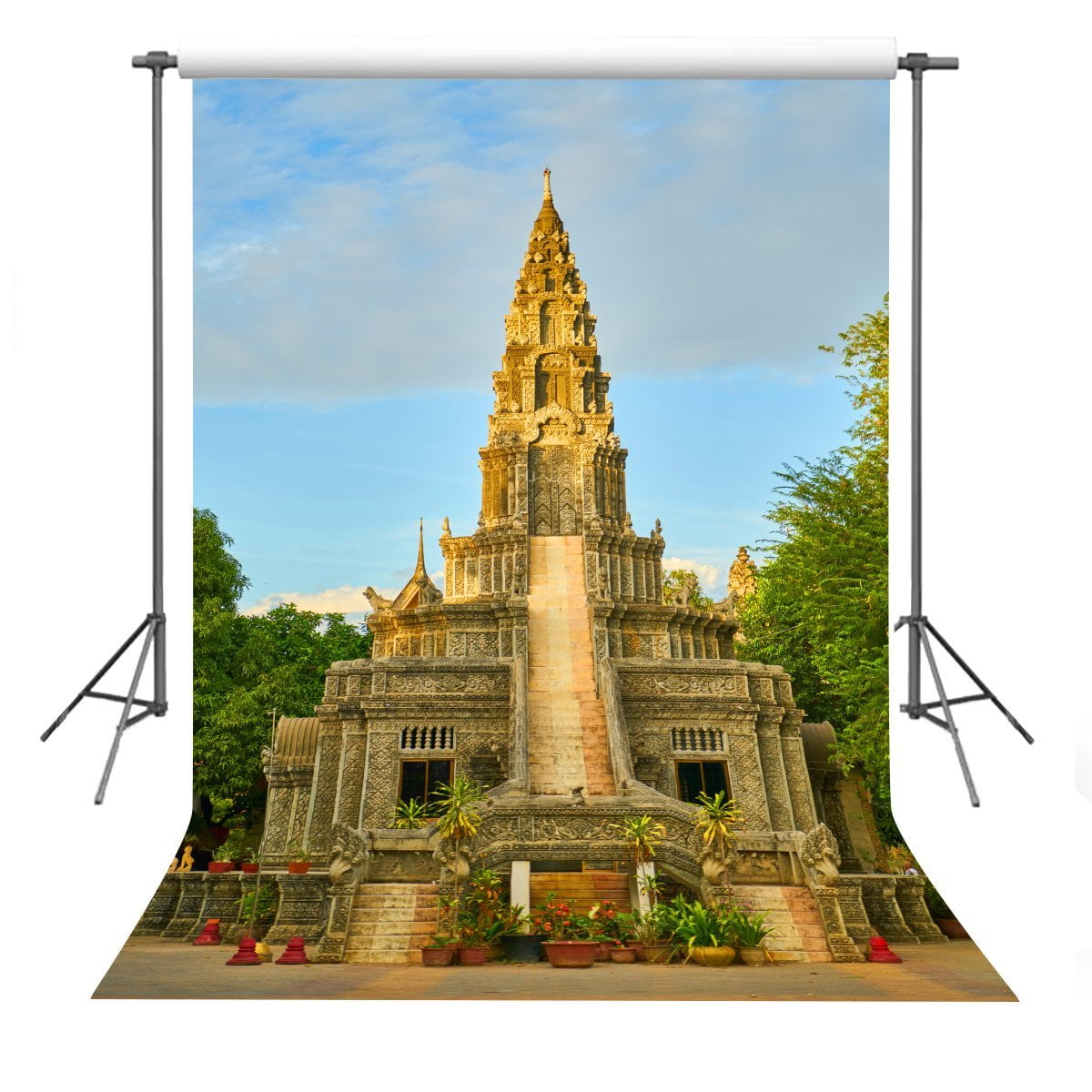 HelloDecor Background 5x7ft Magnificent Building Photography Backdrop ...