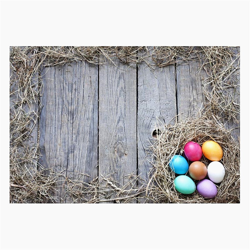 HelloDecor Background for Photography 7x5ft Vintage Grey Wood Board ...