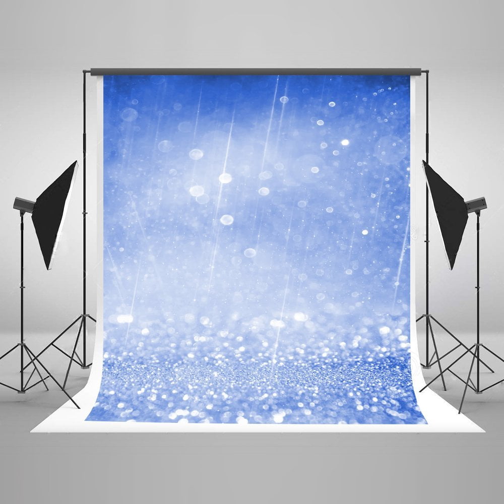 HelloDecor Crystal Blue Background Backdrop for Newborn Photography ...