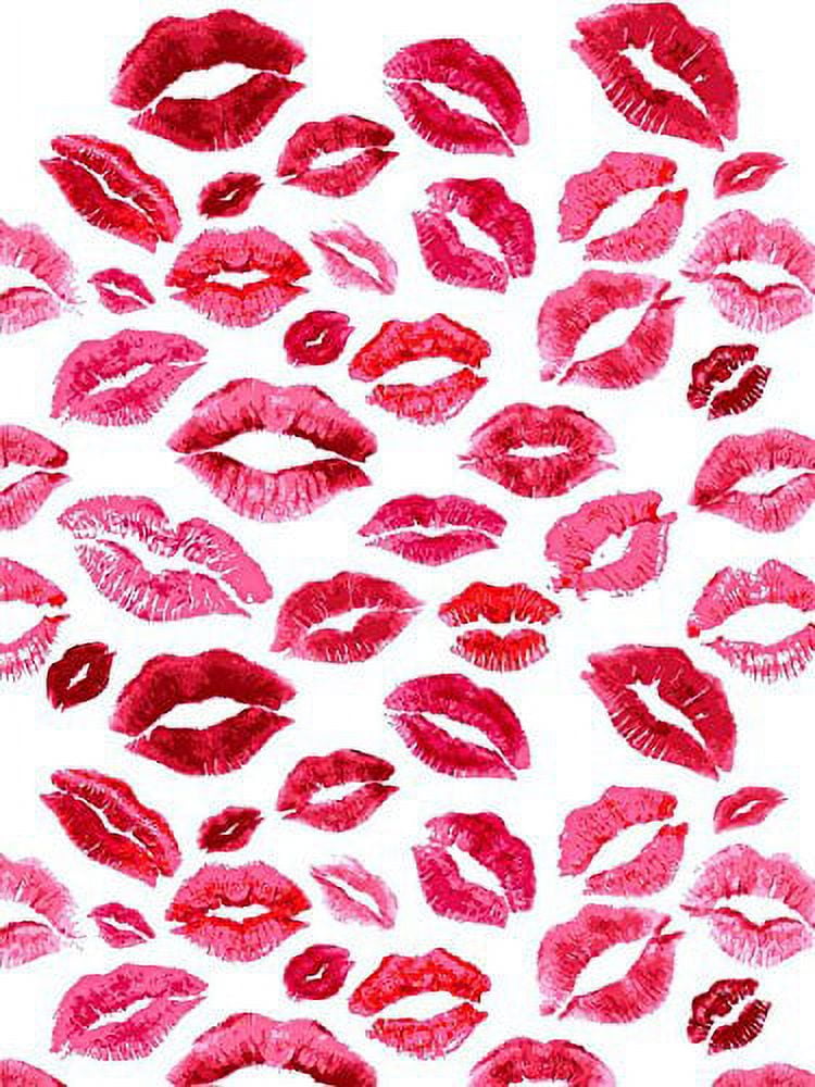 HelloDecor Fire Hot Red Lips Backdrops 5x7ft Digital Photography ...