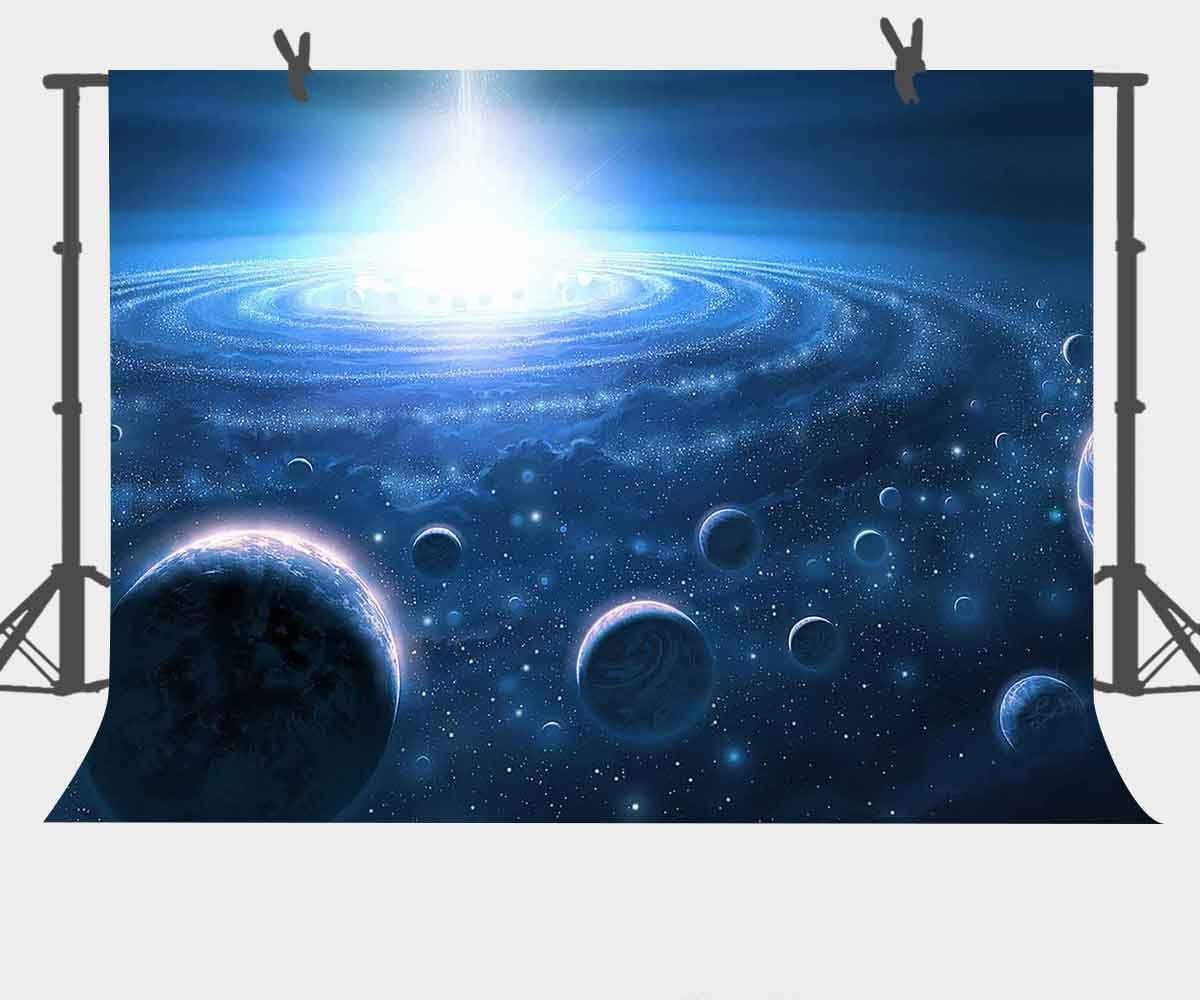 HelloDecor Galaxy Background 7x5ft Universe Planets Photography ...
