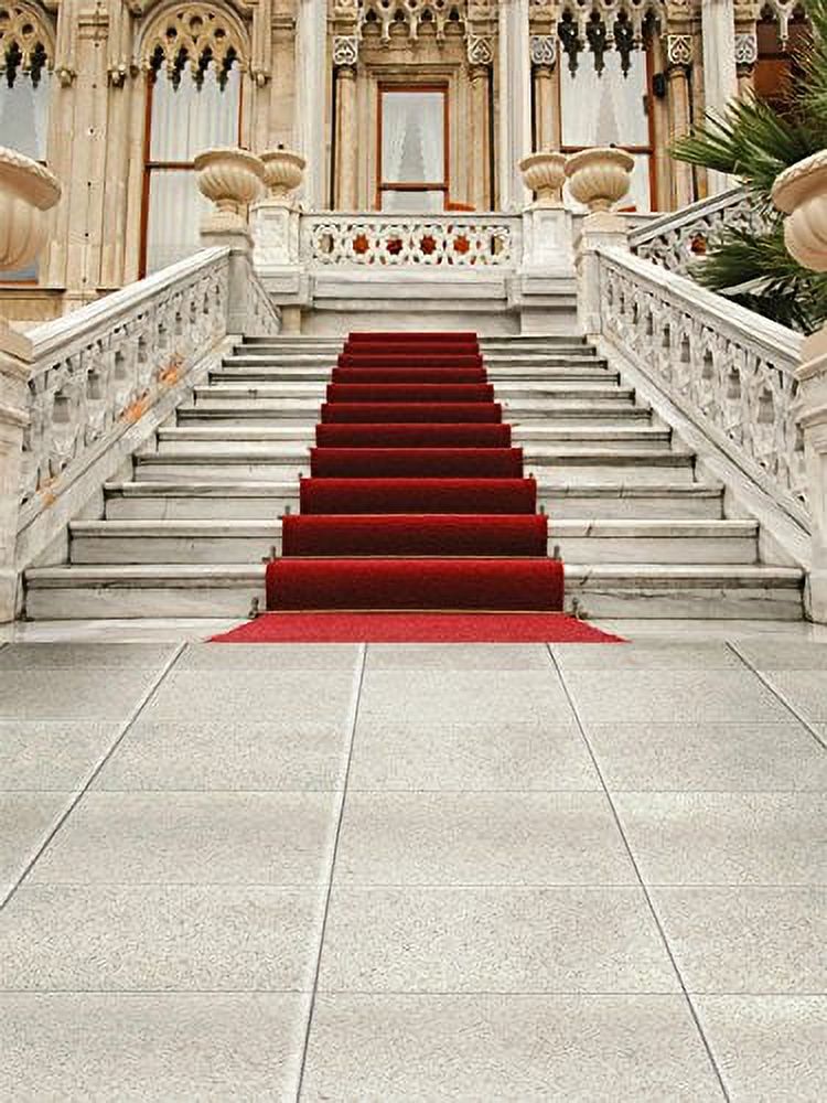 HelloDecor Great Building Red Carpet Photography Backdrop for Wedding ...