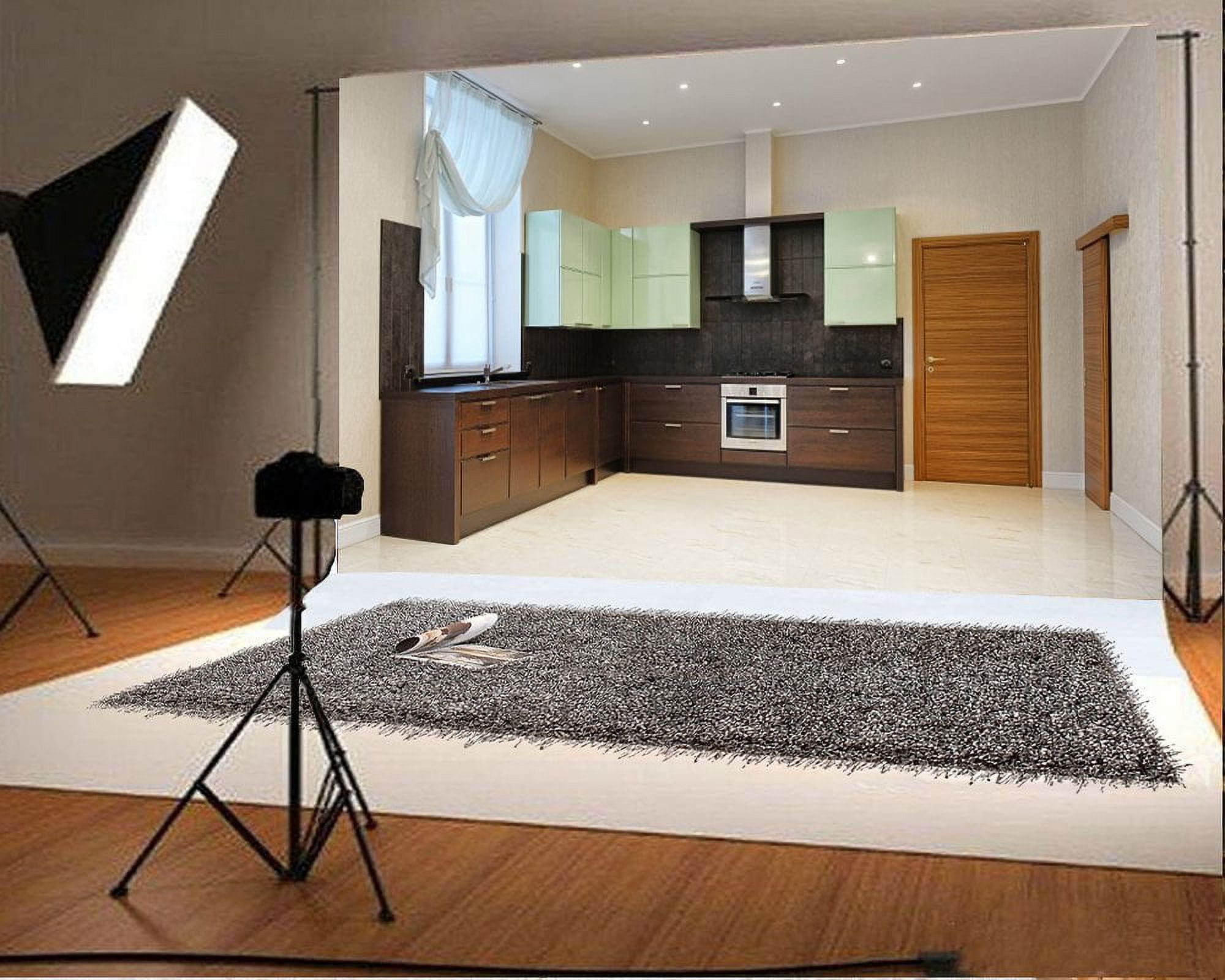 HelloDecor Kitchen Backdrop 7x5ft Photography Backdrop Cooking Wood ...