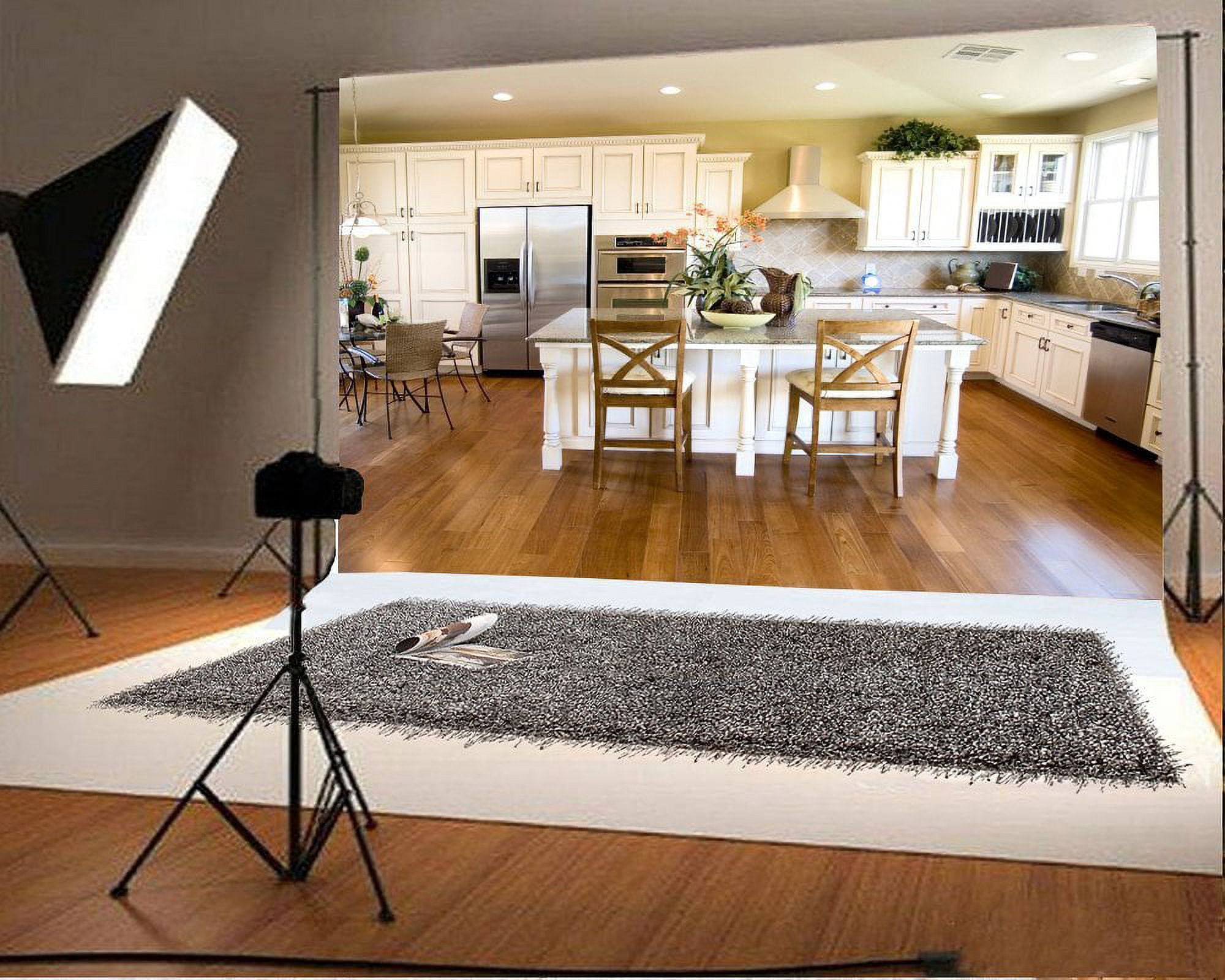 HelloDecor Kitchen Design Backdrop 7x5ft Photography Background Dinning ...