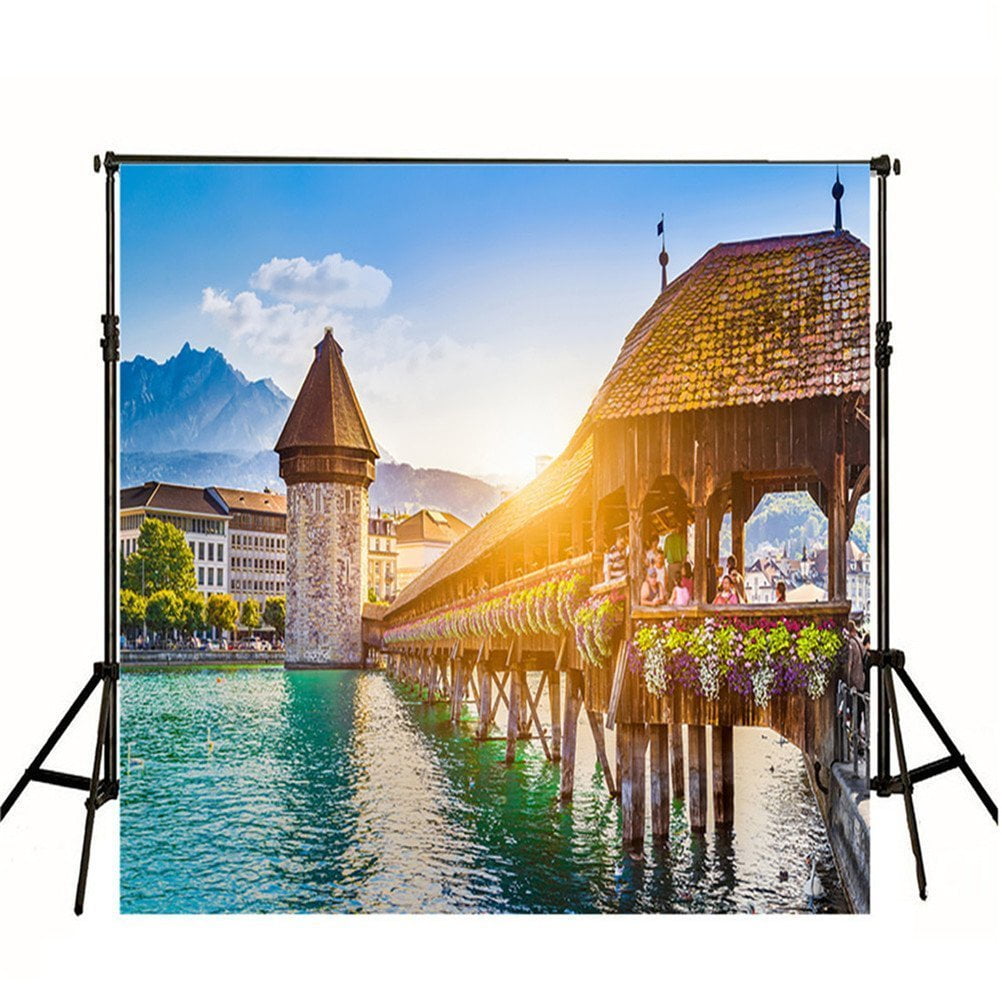 HelloDecor Landscape Photography Backdrops Venice Country Scenic ...