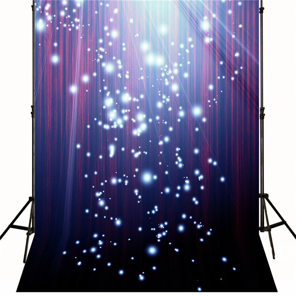 HelloDecor Photography Background Glitter Star Lights 5x7ft Spark Stage ...