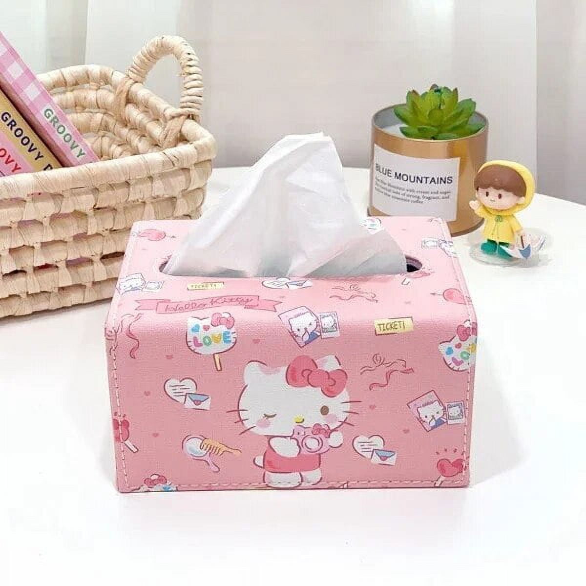 HelloKitty Anime Figure Sanrio Tissue Box Cute Kawaii Kuromi MyMelody ...