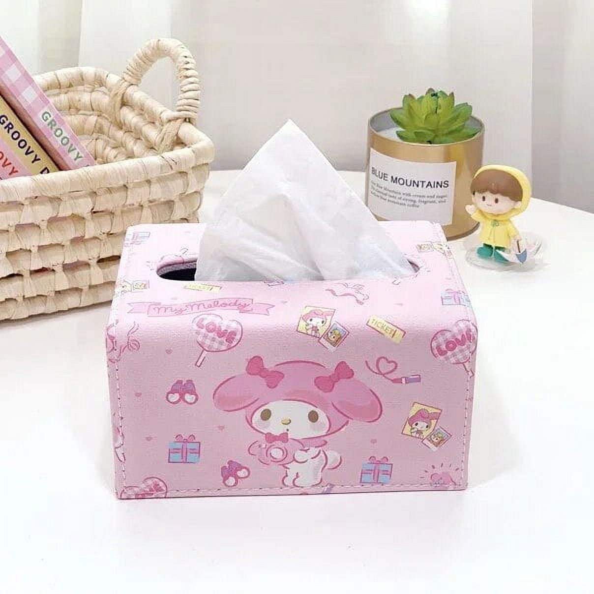 HelloKitty Anime Figure Sanrio Tissue Box Cute Kawaii Kuromi MyMelody ...
