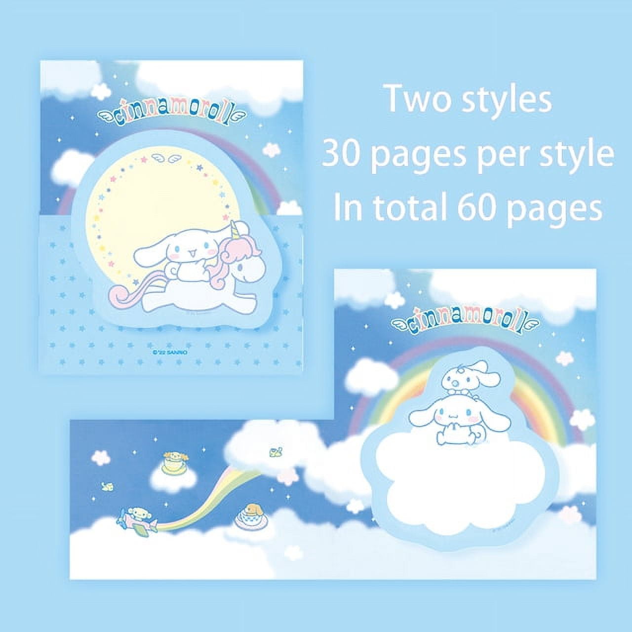 HelloKitty Sanrio Anime Post It Notes Kawaii Cute MyMelody Kuromi ...