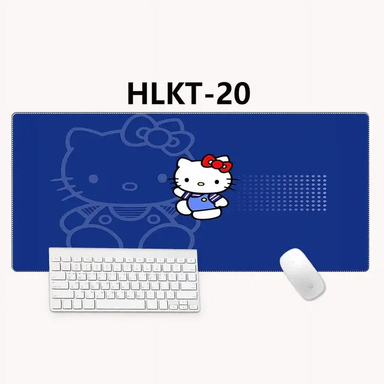 HelloMouse Pad Kawaii Large Kittys Pc Gaming Computer Accessori Keyboard Laptop Mouse Mat Gamer ...