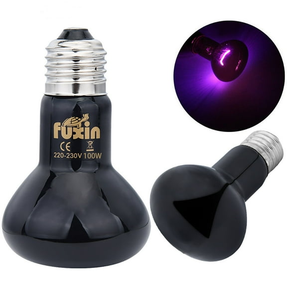 75W Reptile Heat Lamp Bulbs: Reptile Day & Night Basking Spot Bulb ...