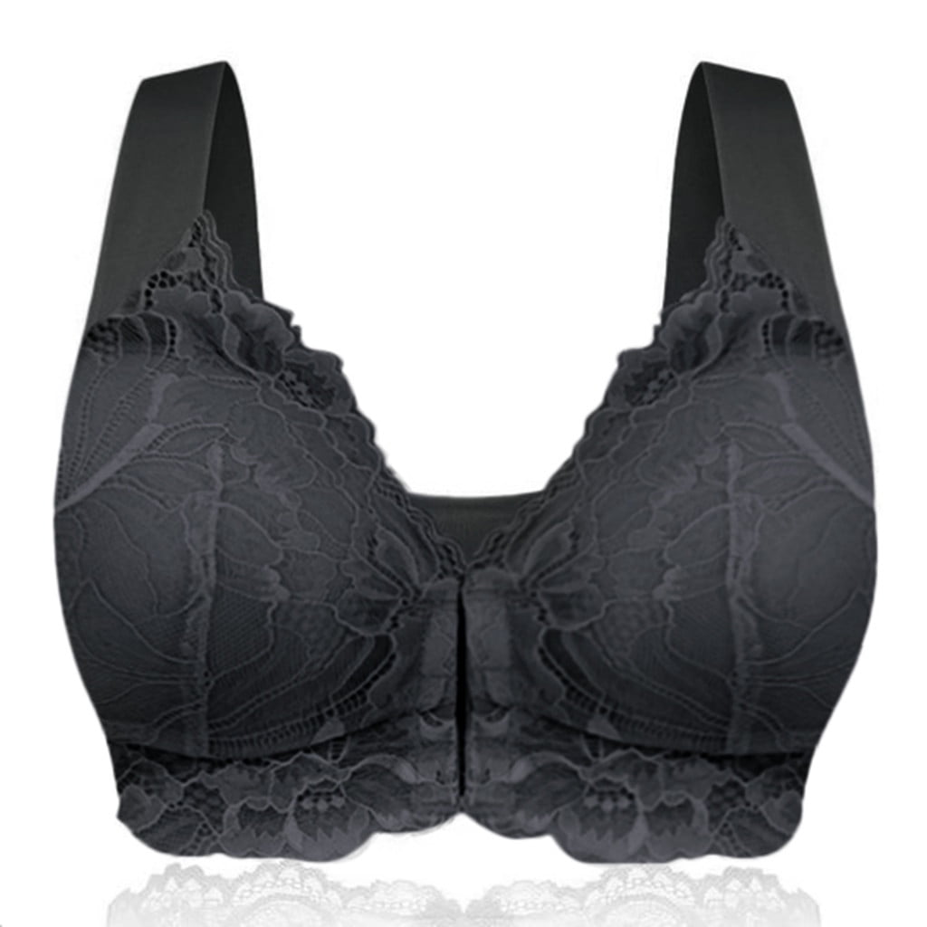 〖Hellobye〗Women's Adjustable Sports Front Closure Extra-Elastic ...