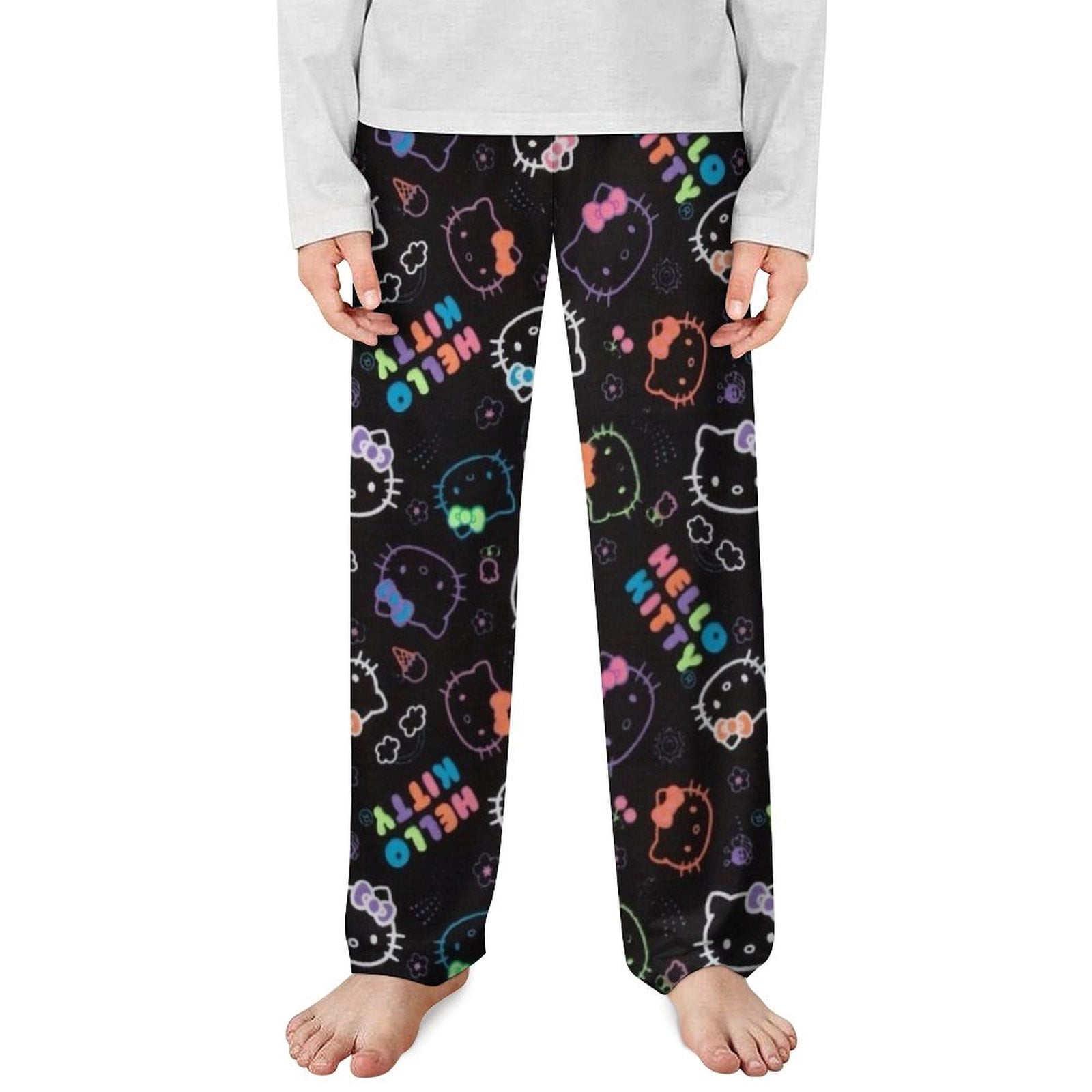 Hellocat-Kitty Kids Pajama Lounge Pants，Various Styles Sleep Pajama ...