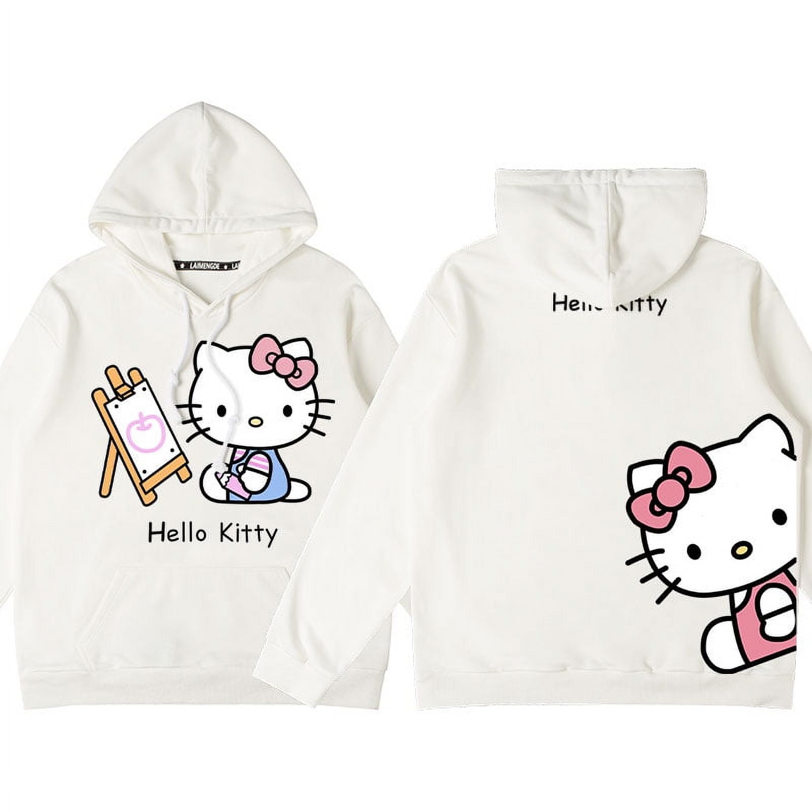 Hellokitty Hello Kitty Hoodie Girl Coat Big Child Spring And Autumn ...