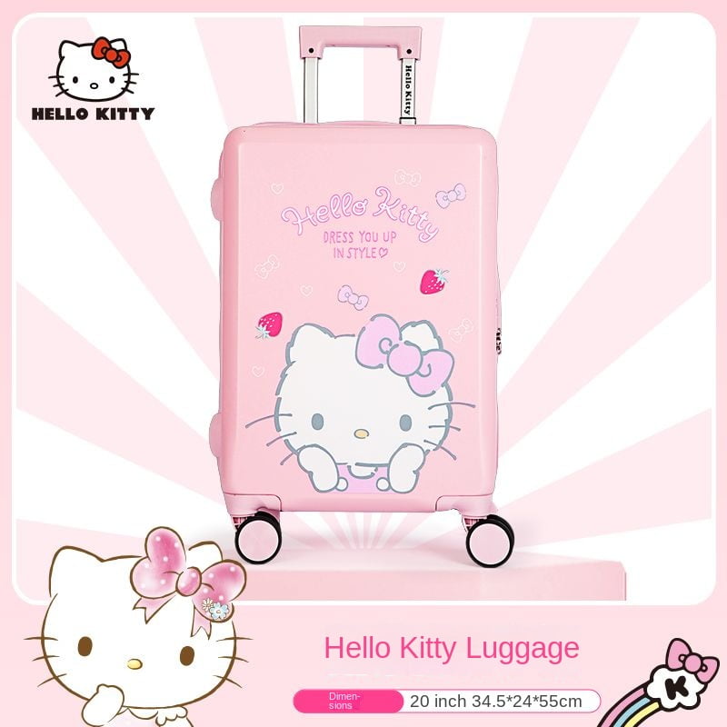Hellokitty Hello Kitty new trolley case boarding suitcase luggage ...