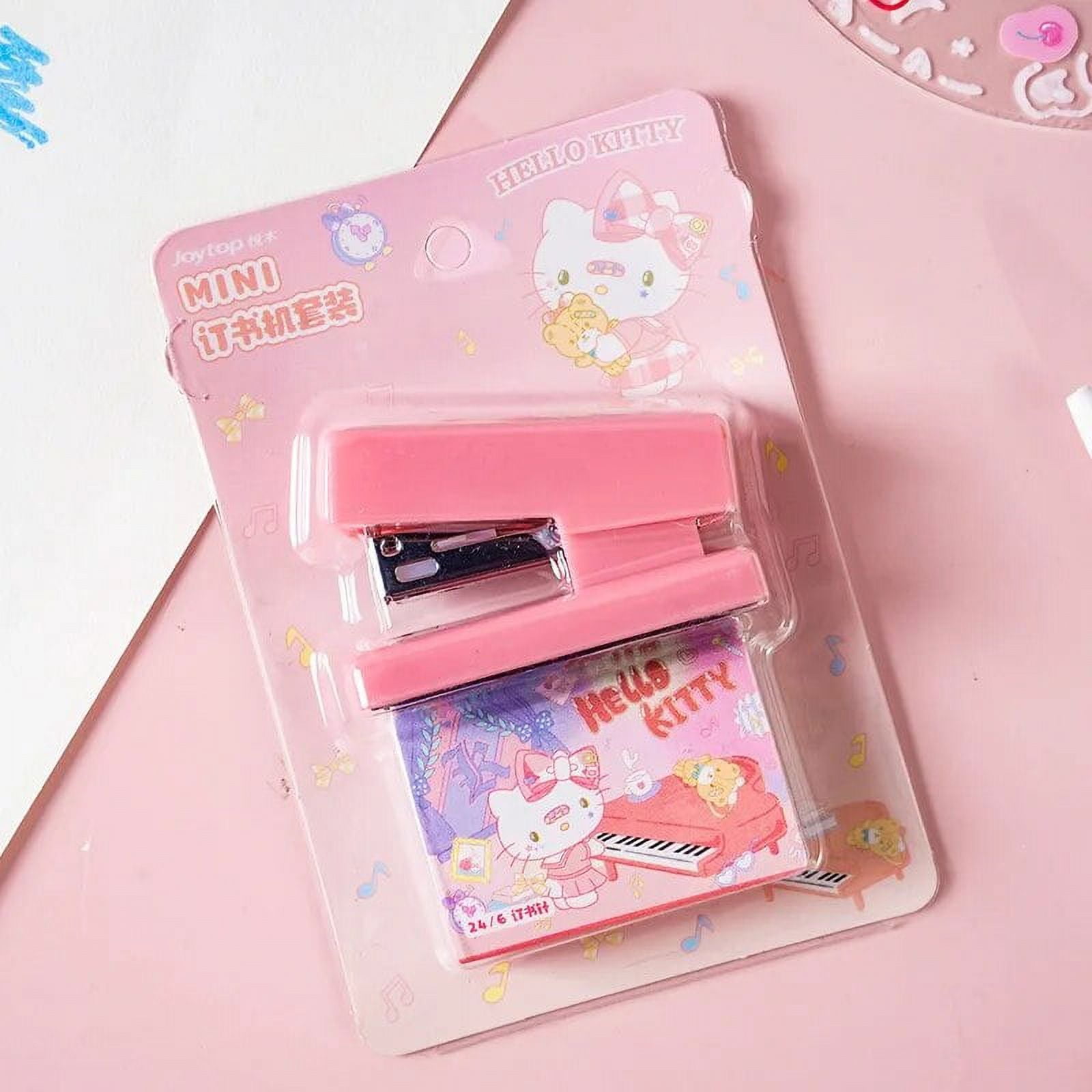 Hellokitty Kuromi Mymelody Cinnamoroll Stapler Kawaii Sanrio Anime ...