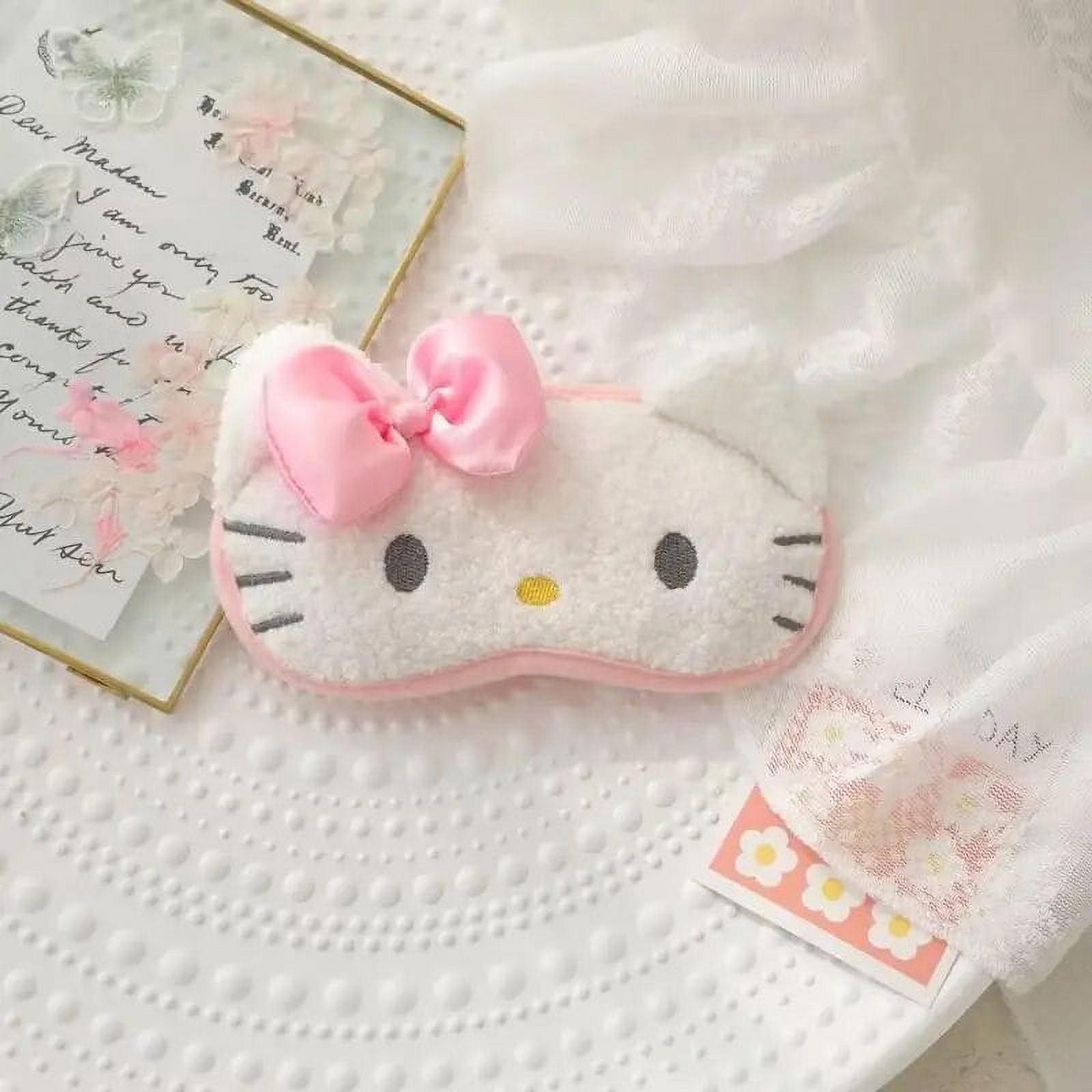 Hellokitty Y2K Sanrios Kawaii Kuromi Cartoon Plush Eye Mask Cute ...