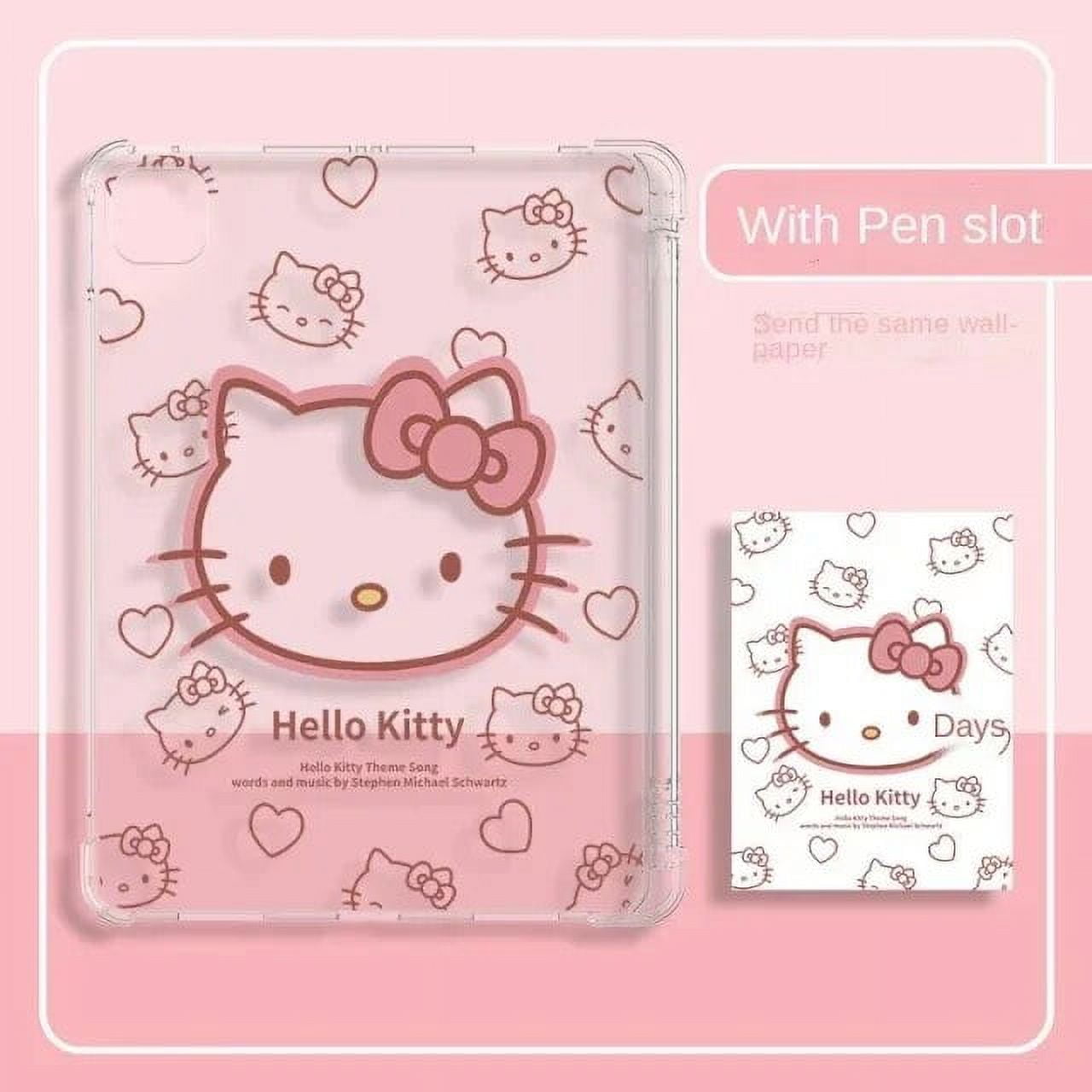 Hellos Kitties Tablet Cartoon Case for Ipad 2017 2018 2019 2020 2021 ...