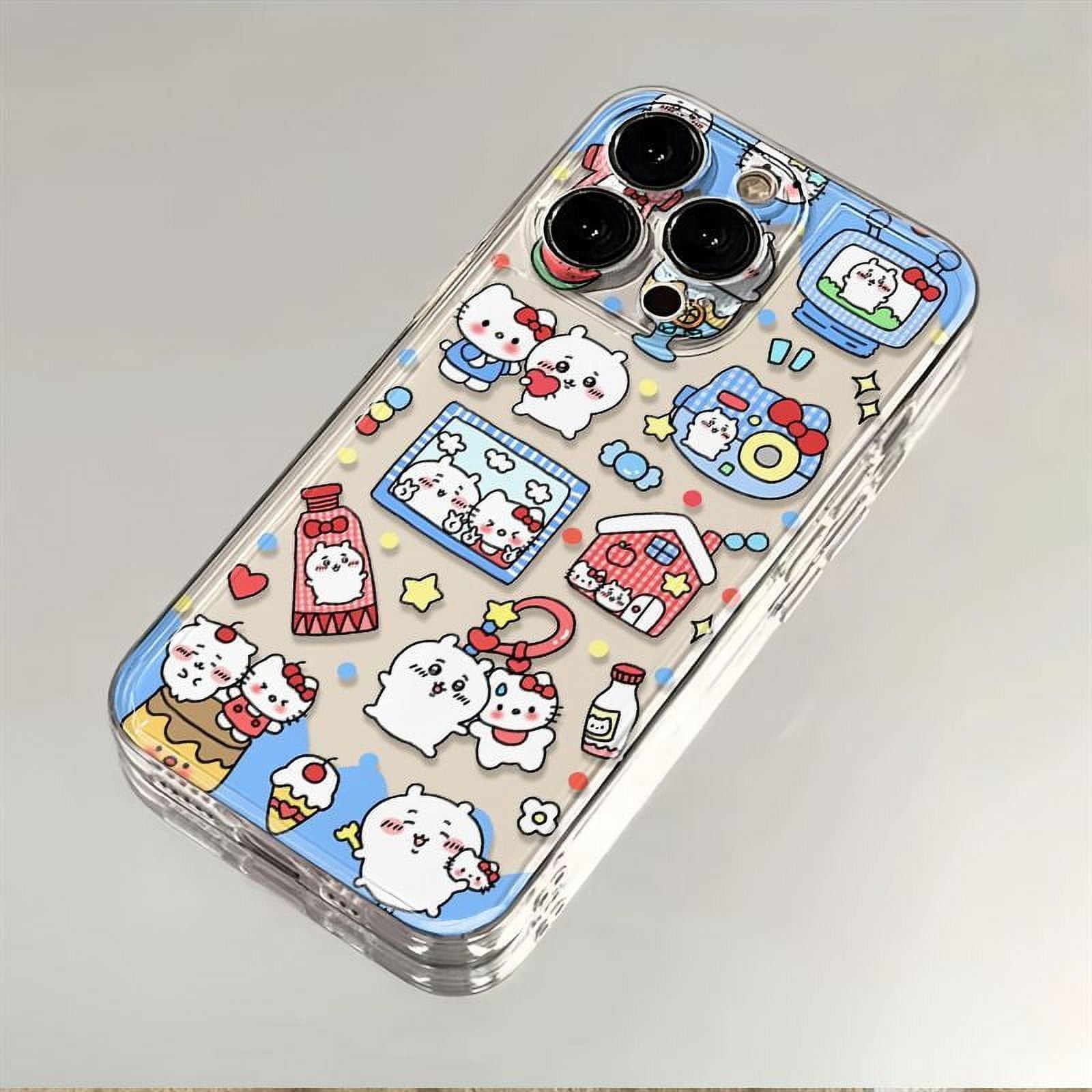 Hellos Kittys Chiikawas Kawaii Phone Case For iPhone 16 15 14 13 12 11 ...