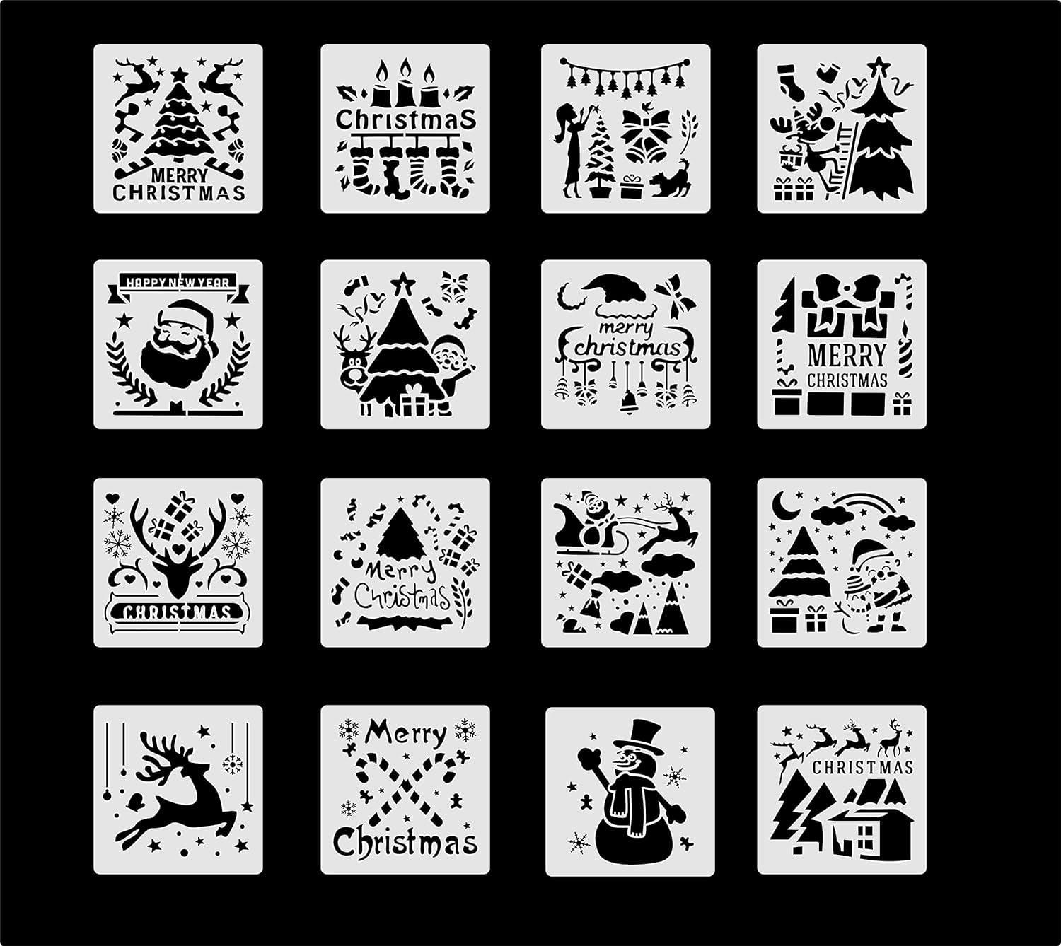 Helloween Drawing Stencils for Adults Art Modern - Walmart.com