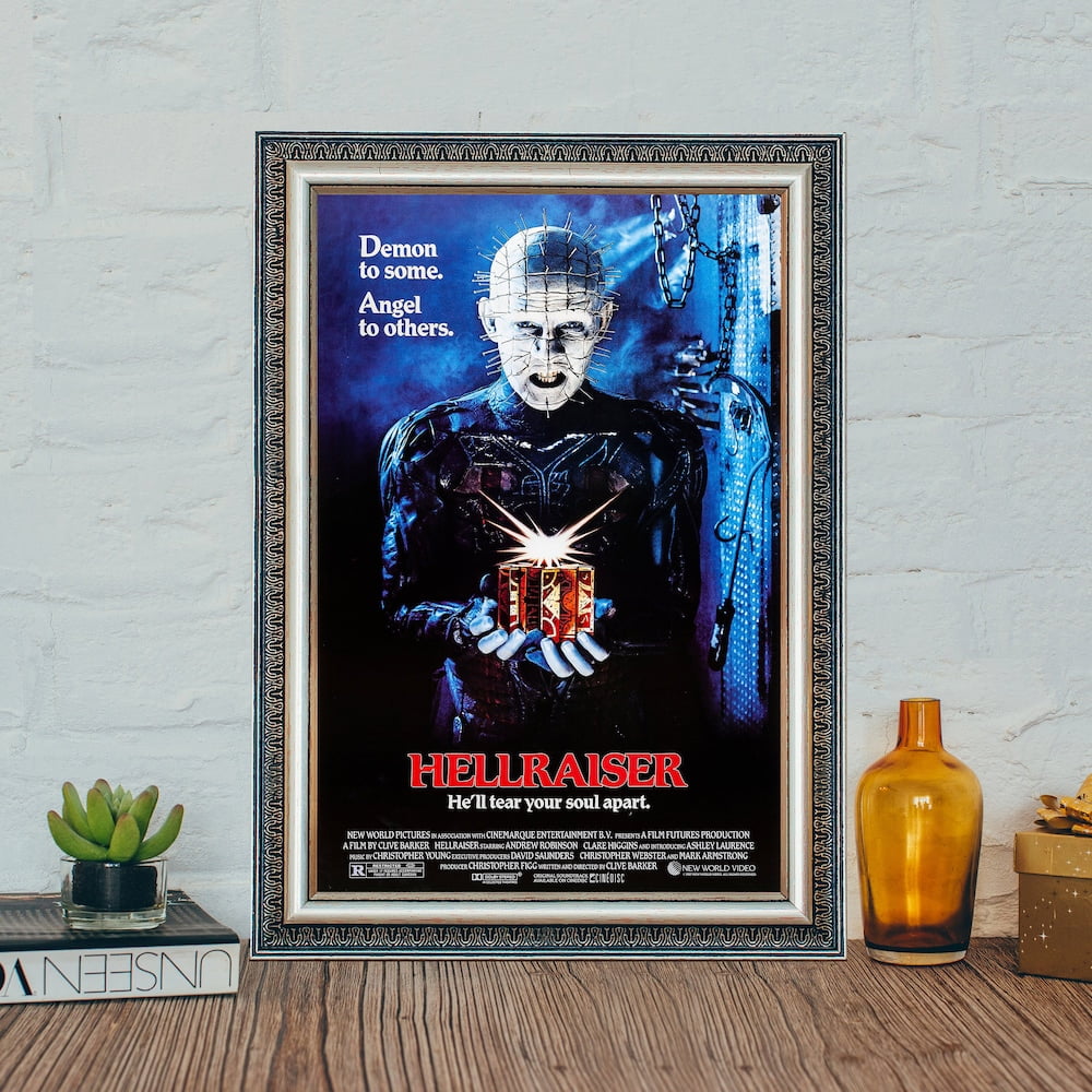 Hellraiser (1987) Movie Poster, Hellraiser Classic Horror Movie Poster ...