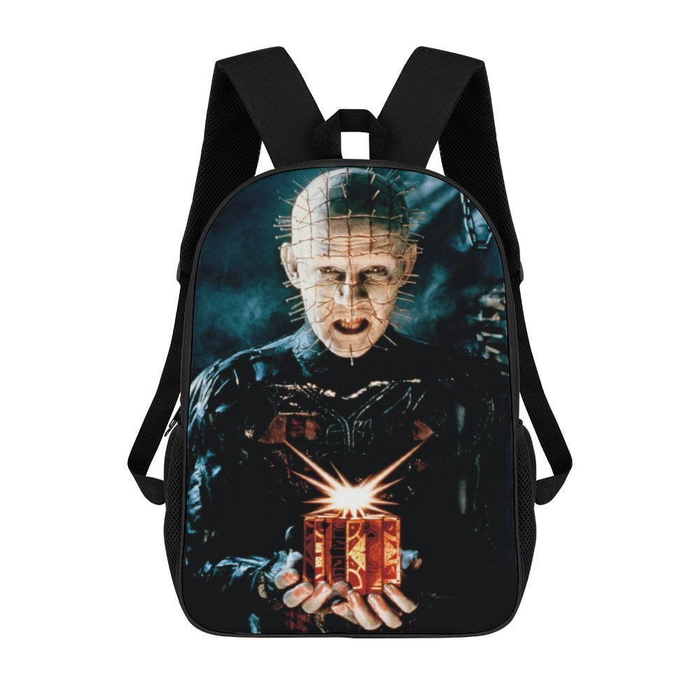 Hellraiser Backpack, Horror Movie Daypack Backpack, Large Capacity Book ...
