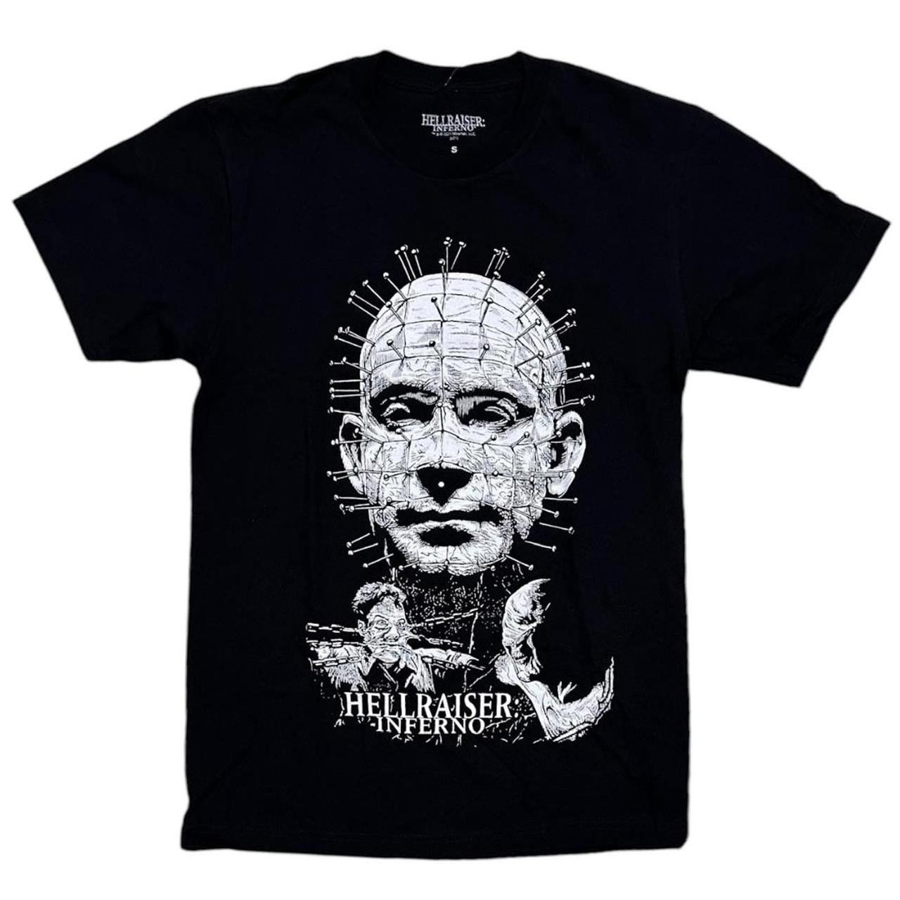 Hellraiser Inferno Mens T-Shirt - Welcome to hell Two Side Print (Small ...