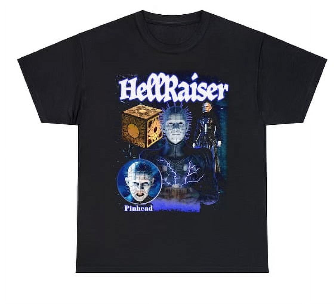 Hellraiser Pinhead 90s styled horror movie tee shirt - Walmart.com