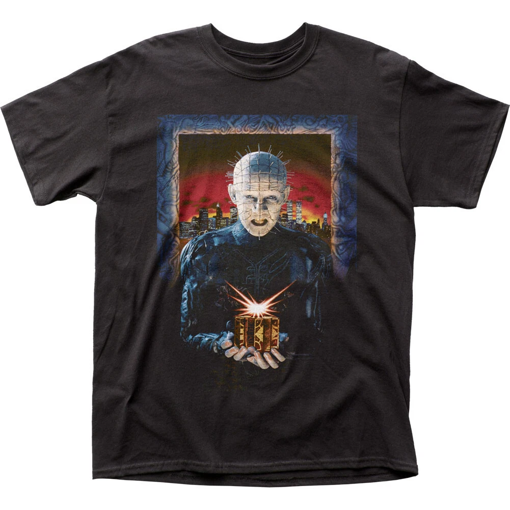 Hellraiser Pinhead Mens T Shirt Horror Movie Classic Tee Brand New ...