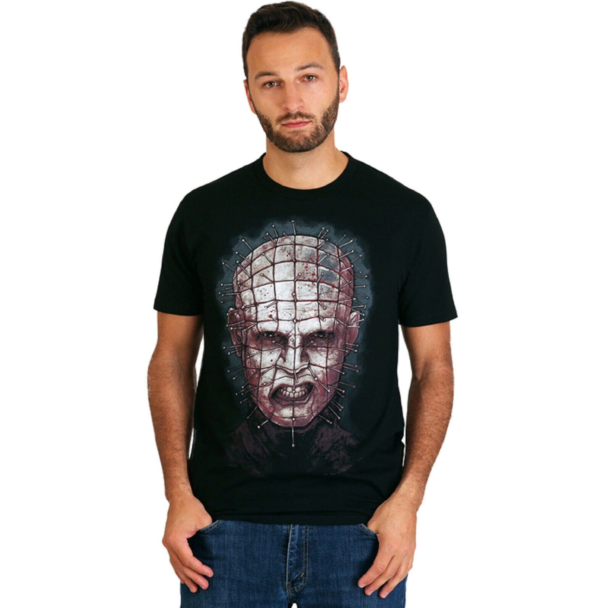 Hellraiser Pinhead Painting Men's Black T-Shirt (XL) - Walmart.com