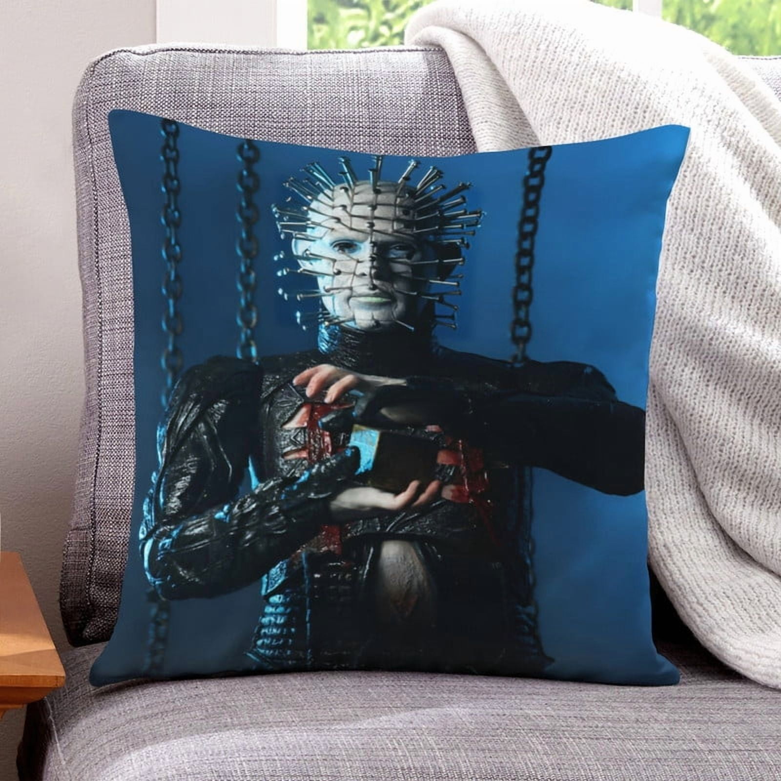 Hellraiser Pinhead Pillow Cover Gifts 50 x 50 cm (20 x 20 inches ...
