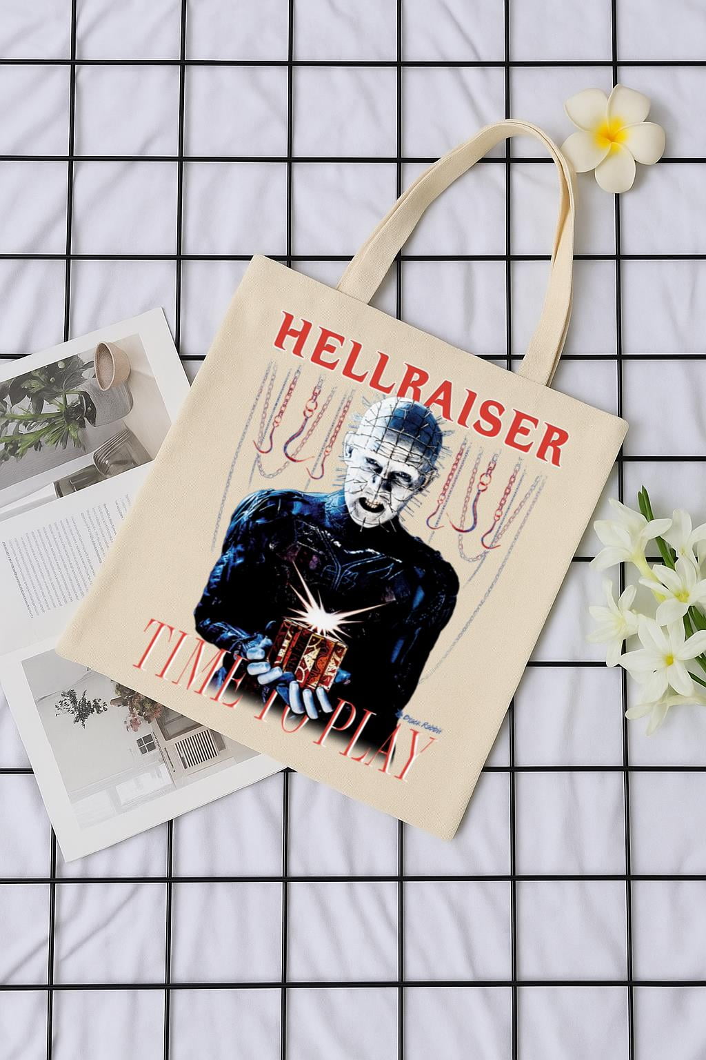 Hellraiser Pinhead Time To Play Classic Tote Bag-TH41555 - Walmart.com