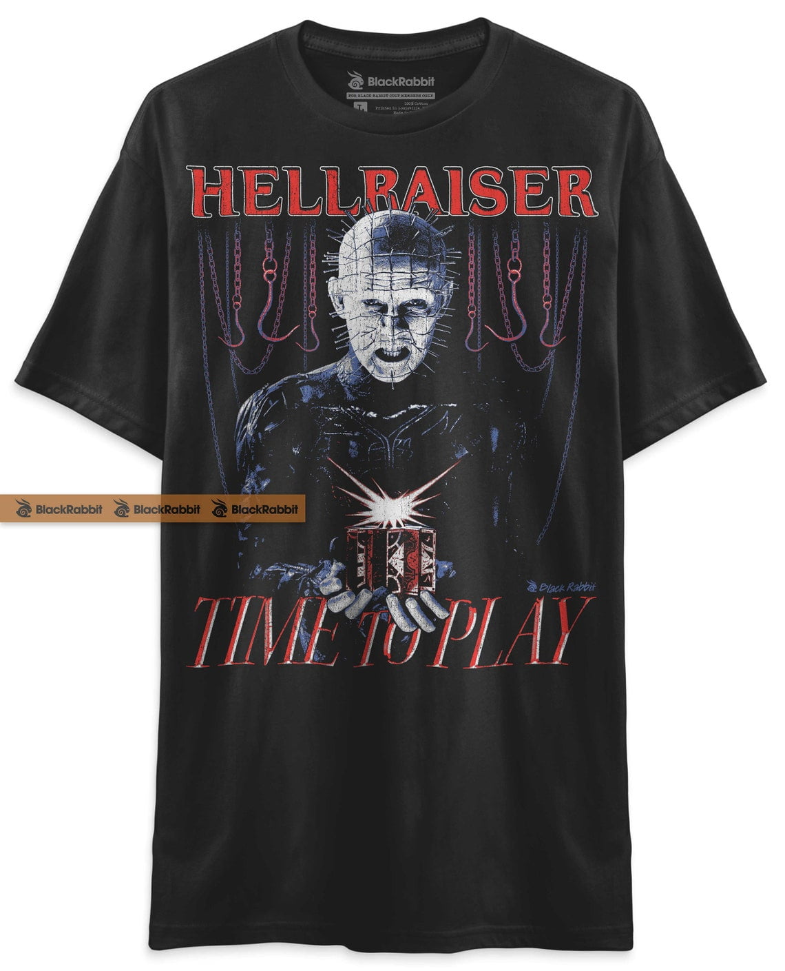 Hellraiser Pinhead Time To Play Unisex Classic T-Shirt Hot Trending ...