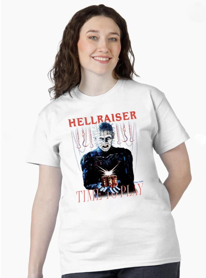 Hellraiser Pinhead Time To Play Unisex tee Horror Icon, for men & women, up to size 5XL ...