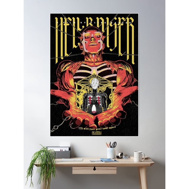 Hellraiser Poster Wall Art, Modern Wall Decor For Living Room Bedroom ...