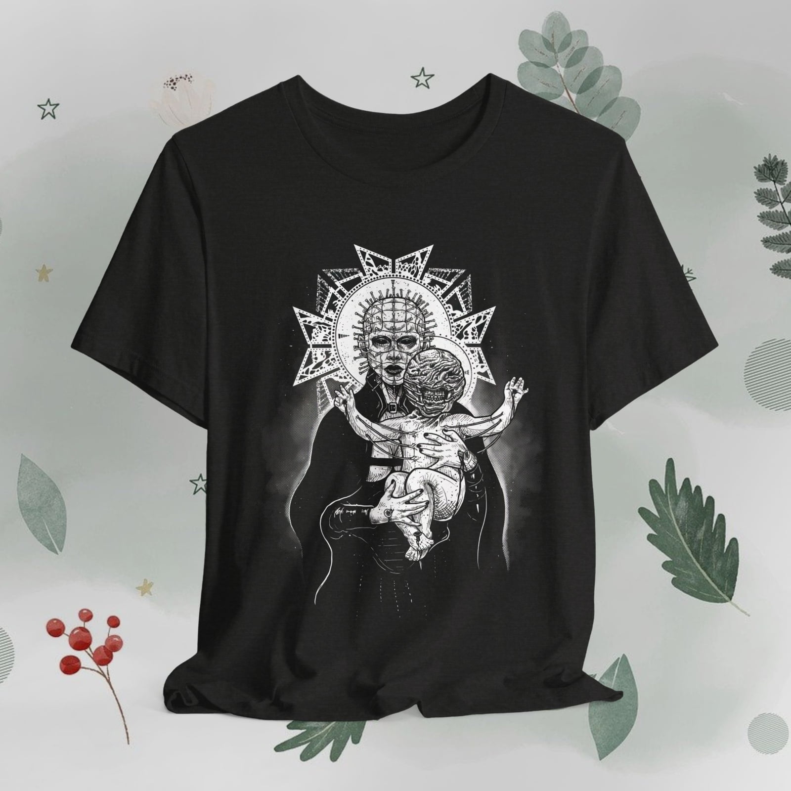 Hellraiser T-shirt, Pinhead, Horror Movie,Lead Cenobite,Hell Priest ...