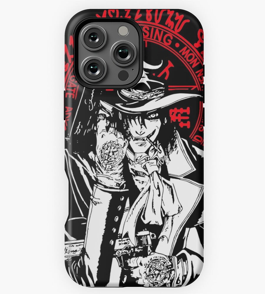 Hellsing Alucard GA7771 Phone Case for iPhone 11 to 17 Pro Max ...