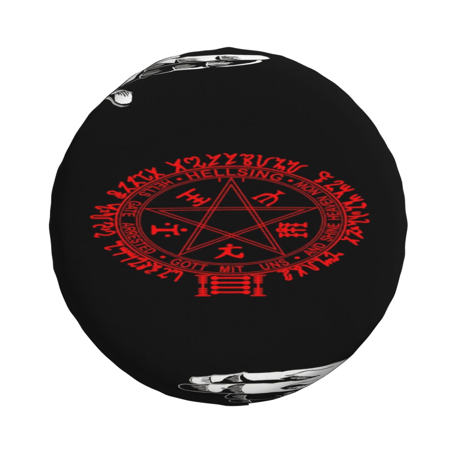 Hellsing Anime Spare tire cover wheels protect General Purpose Trailer ...
