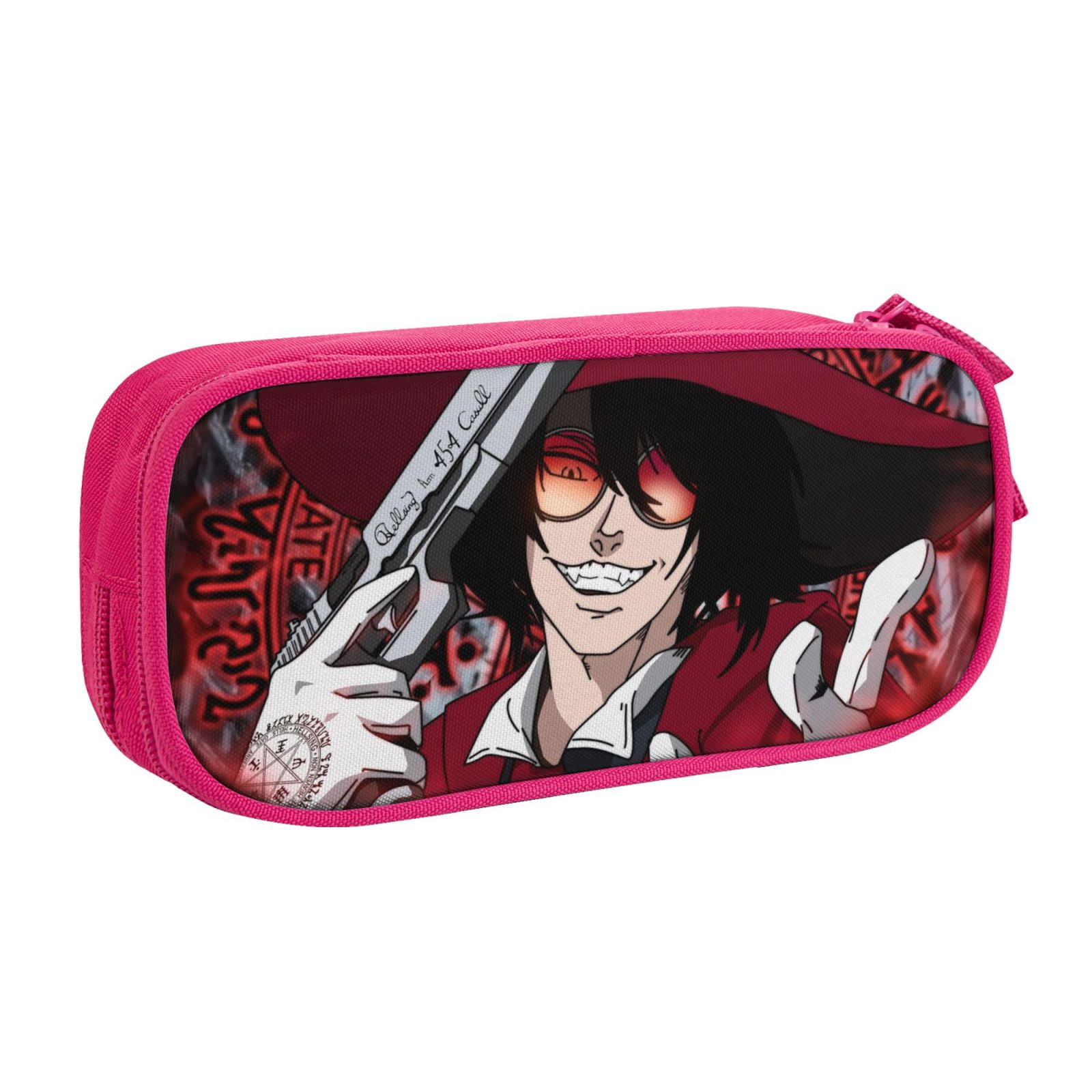 Hellsing Character Pencil Case Large Capacity Pencilcase Double-layer ...