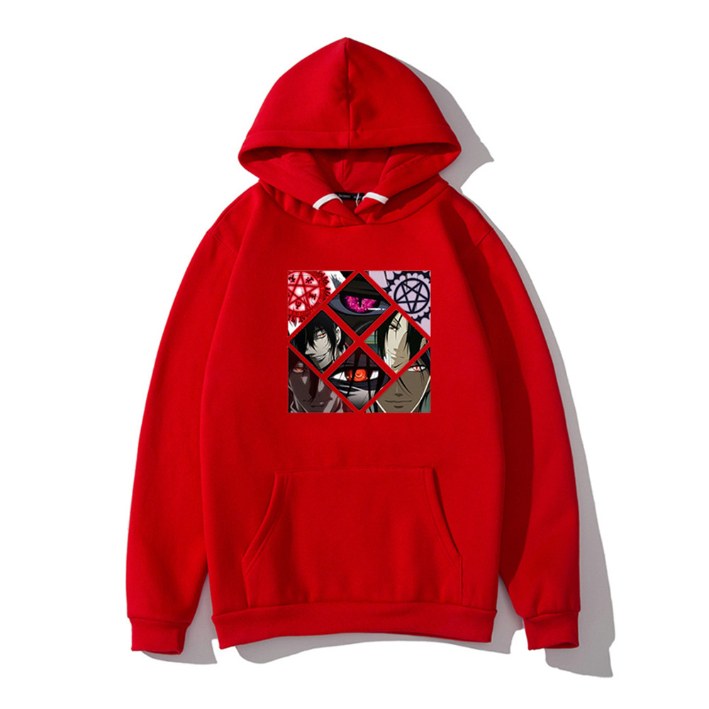 Hellsing Merch Hooded Sweatshirt Unisex Casual Hoodie Clothing #01 ...