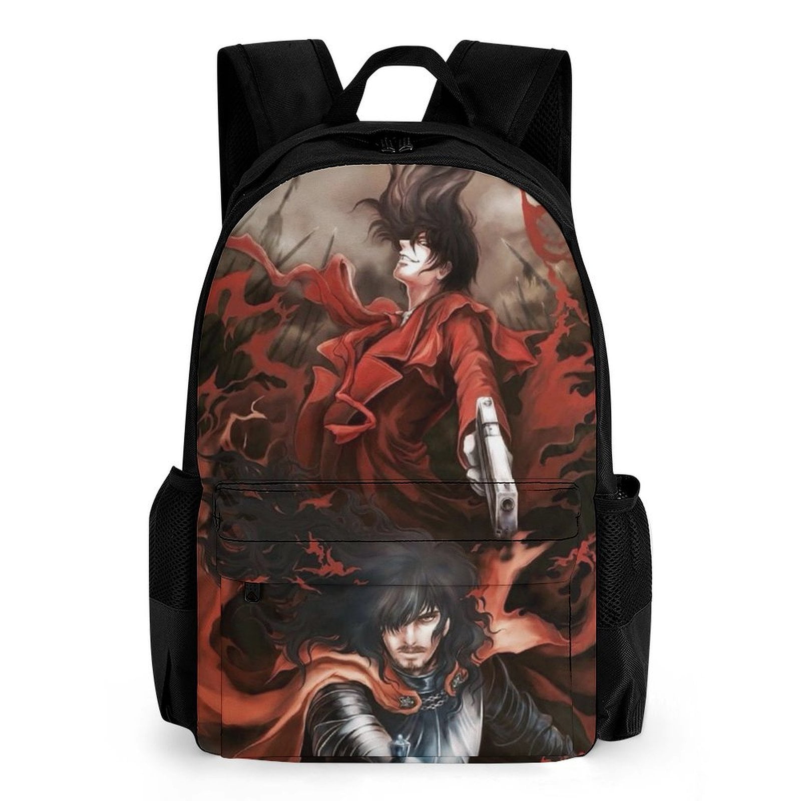 Hellsing School Bag Laptop Backpack Large Capacity Daypack Multipurpose ...