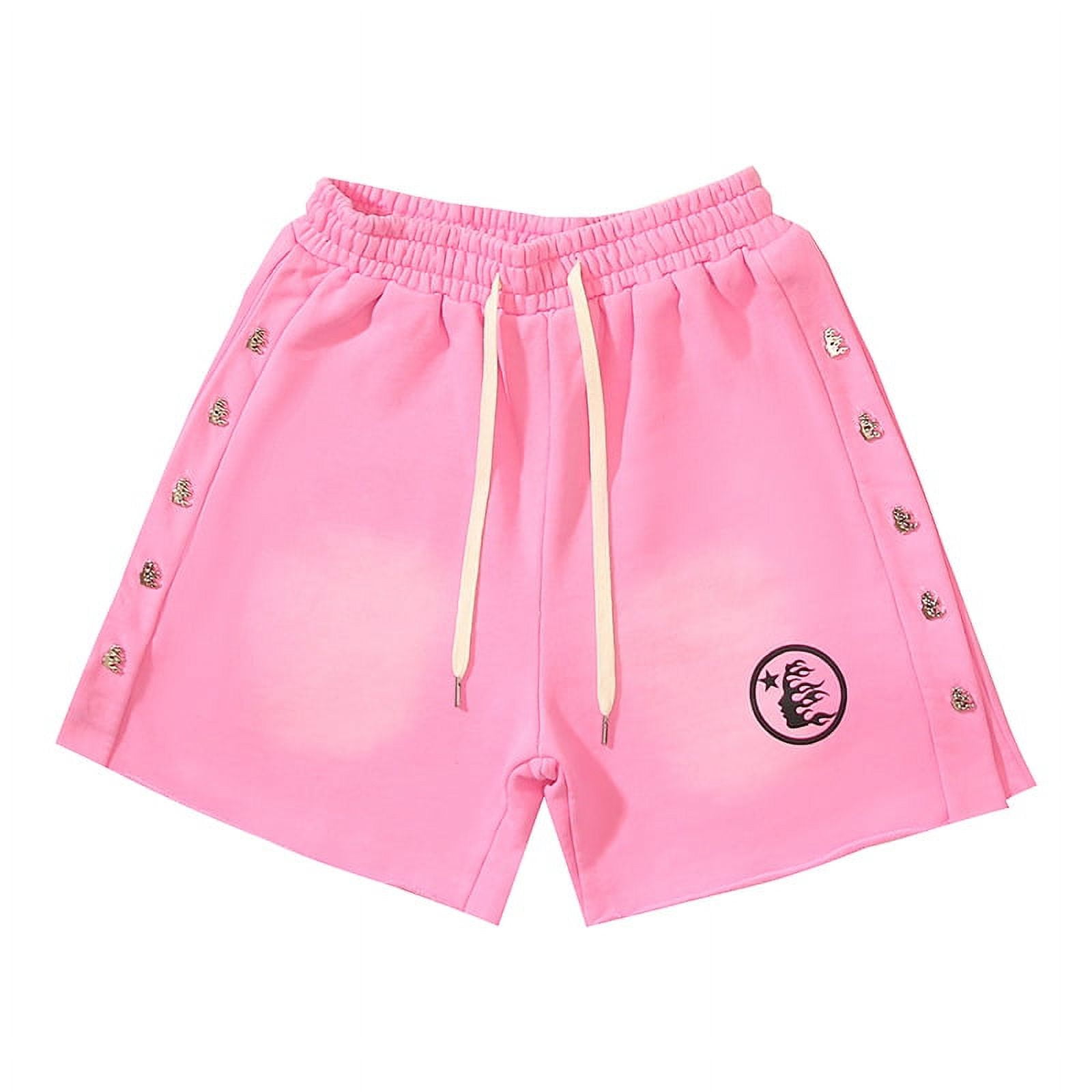Hellstar Hellstar Washed Black Ripped Casual Shorts Hot Pants Summer ...