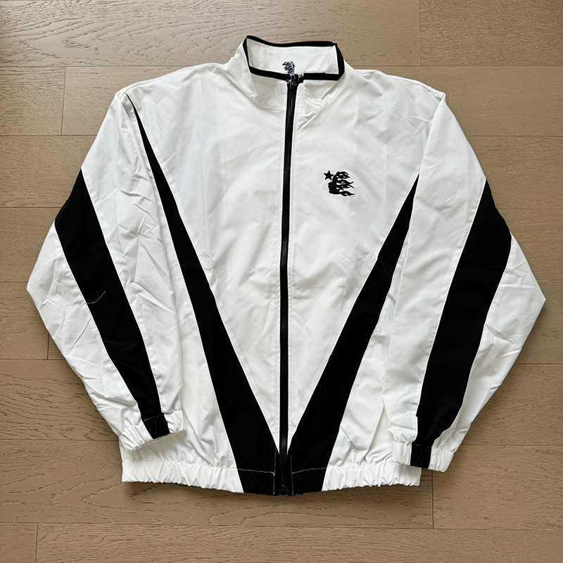 Hellstar Jacket Lightweight Bomber Jacket Zip Up Windbreaker Varsity ...