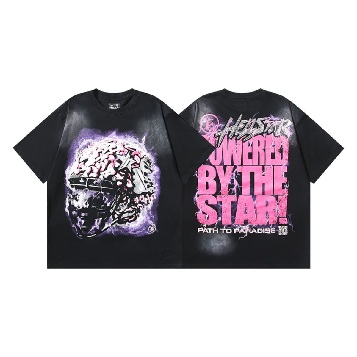 Hellstar Shirt Hip Hop T-Shirt Rapper Tee Oversized Graphic Streetwear ...