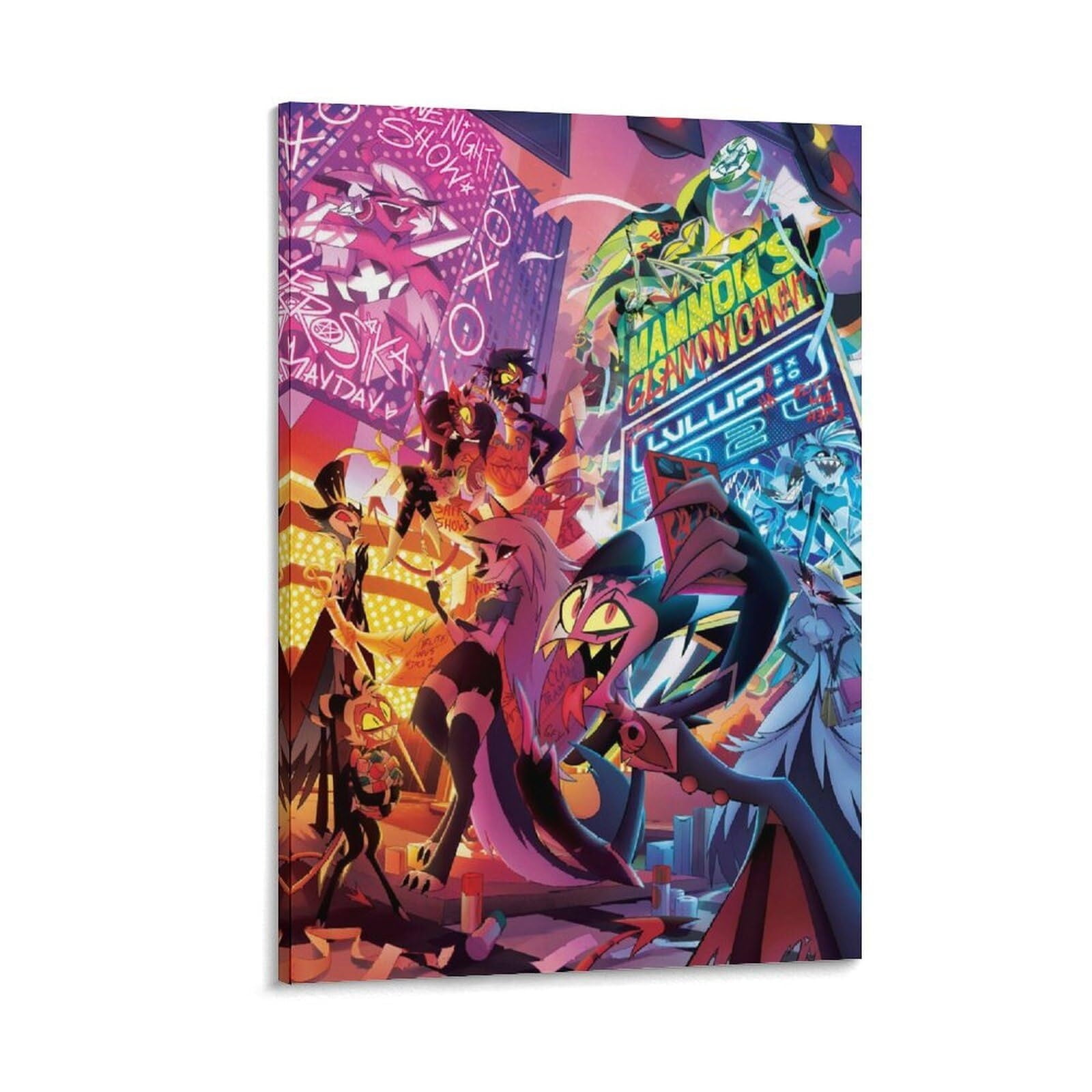 Helluva Boss 1 Anime Poster Canvas Wall Art Posters For Room Aesthetic ...