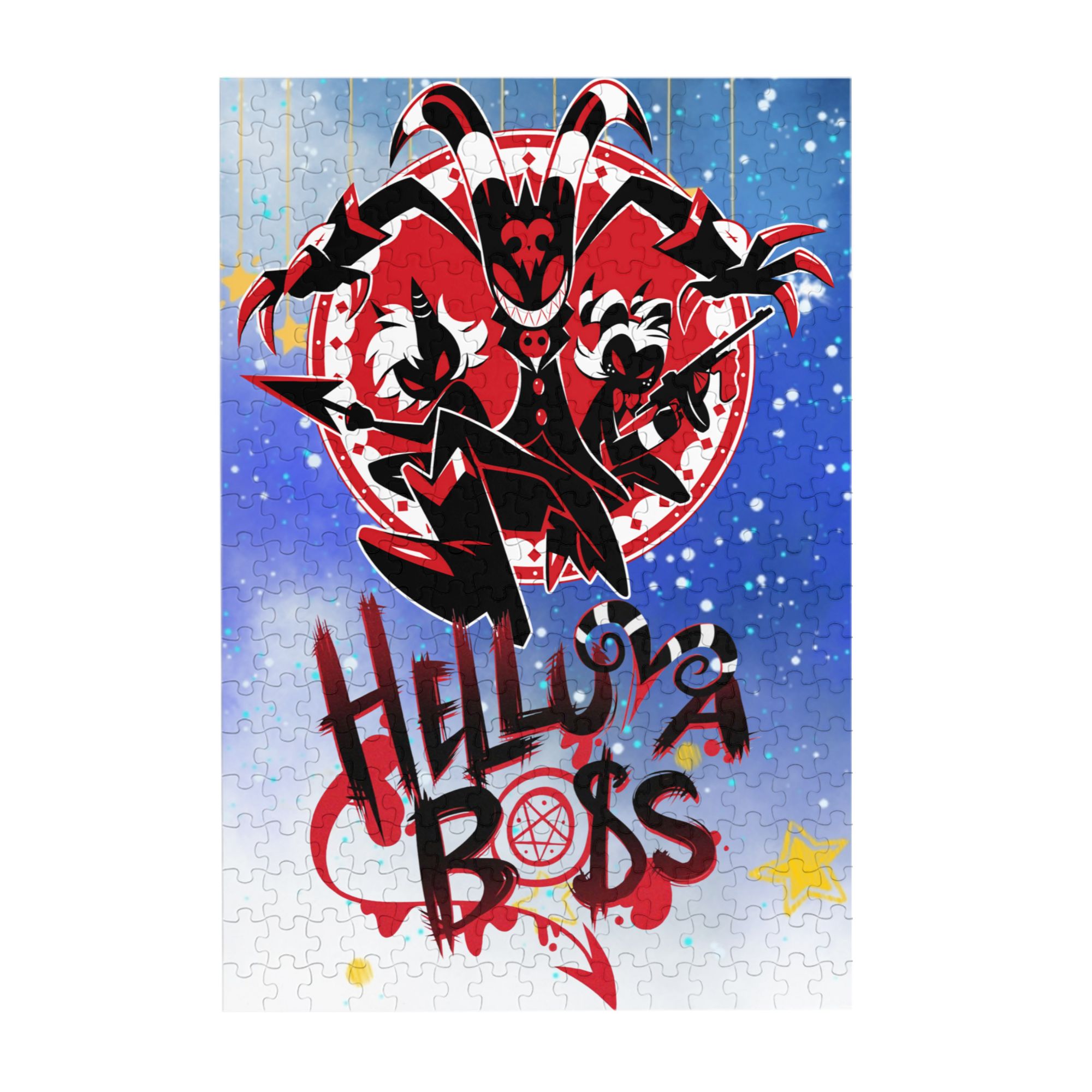 Helluva Boss 300 Piece Puzzles For Adults And Kids, Wooden Jigsaw ...