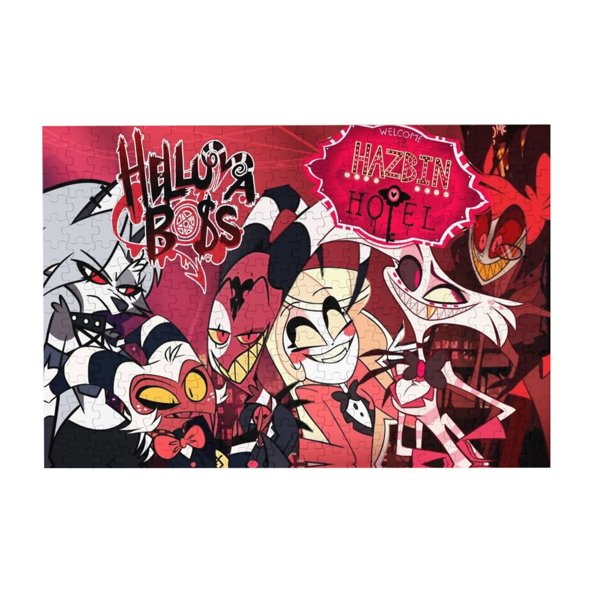 Helluva Boss 300 Piece Puzzles For Adults And Kids, Wooden Jigsaw ...