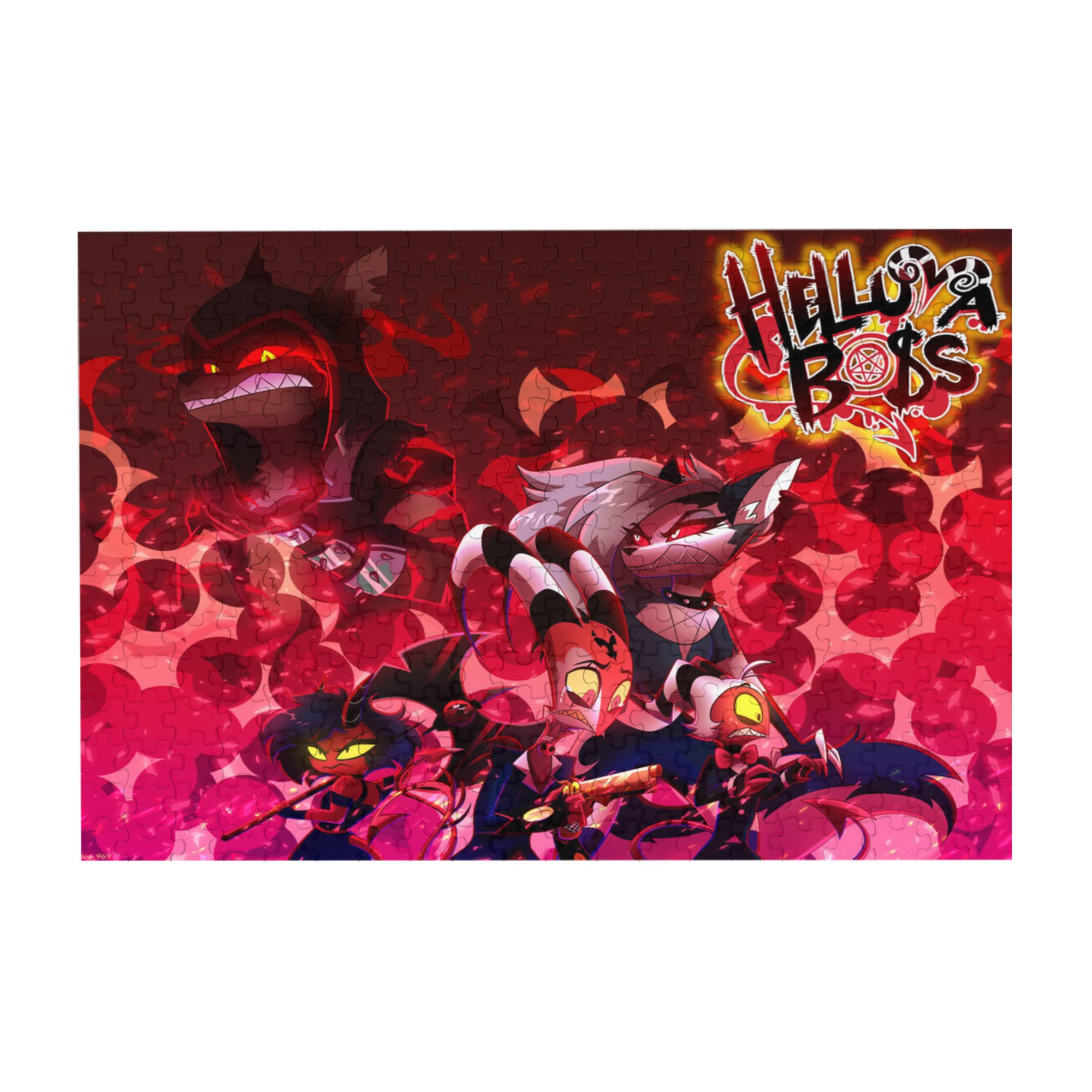 Helluva Boss 300 Piece Puzzles For Adults And Kids, Wooden Jigsaw ...